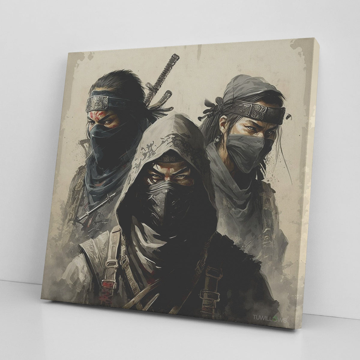 White Shadows - Canvas Print – TuWillows